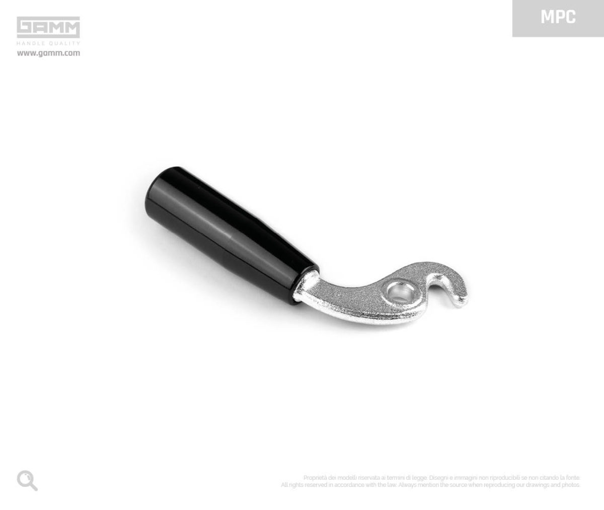 Boiler door handle - GAMM