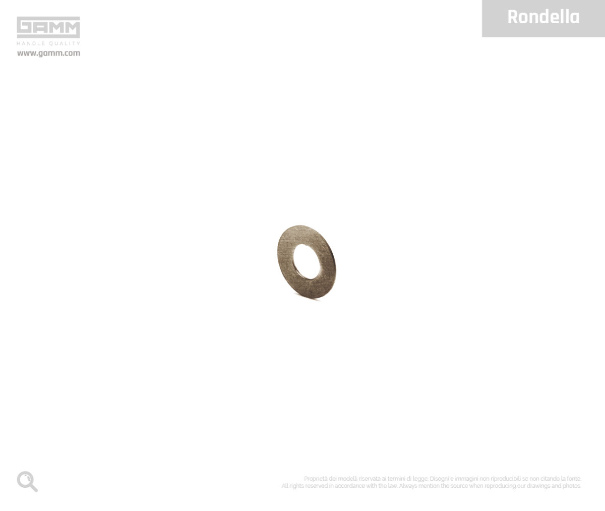 Rondella acciaio inox AISI - GAMM